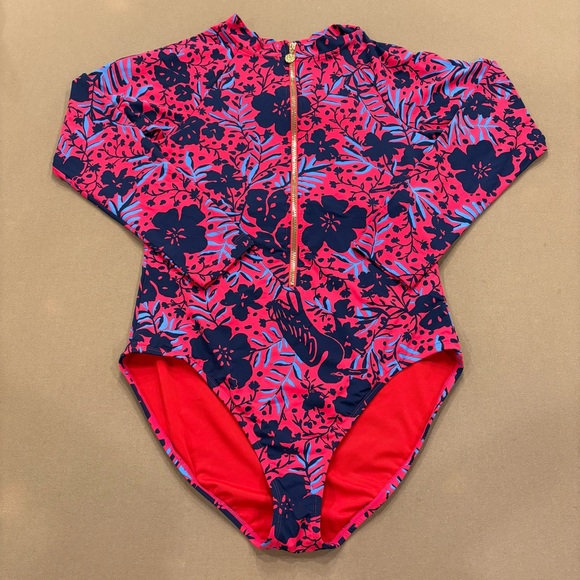 Lilly Pulitzer | Swim | Lilly Pulitzer Randee Rashguard One Piece ...
